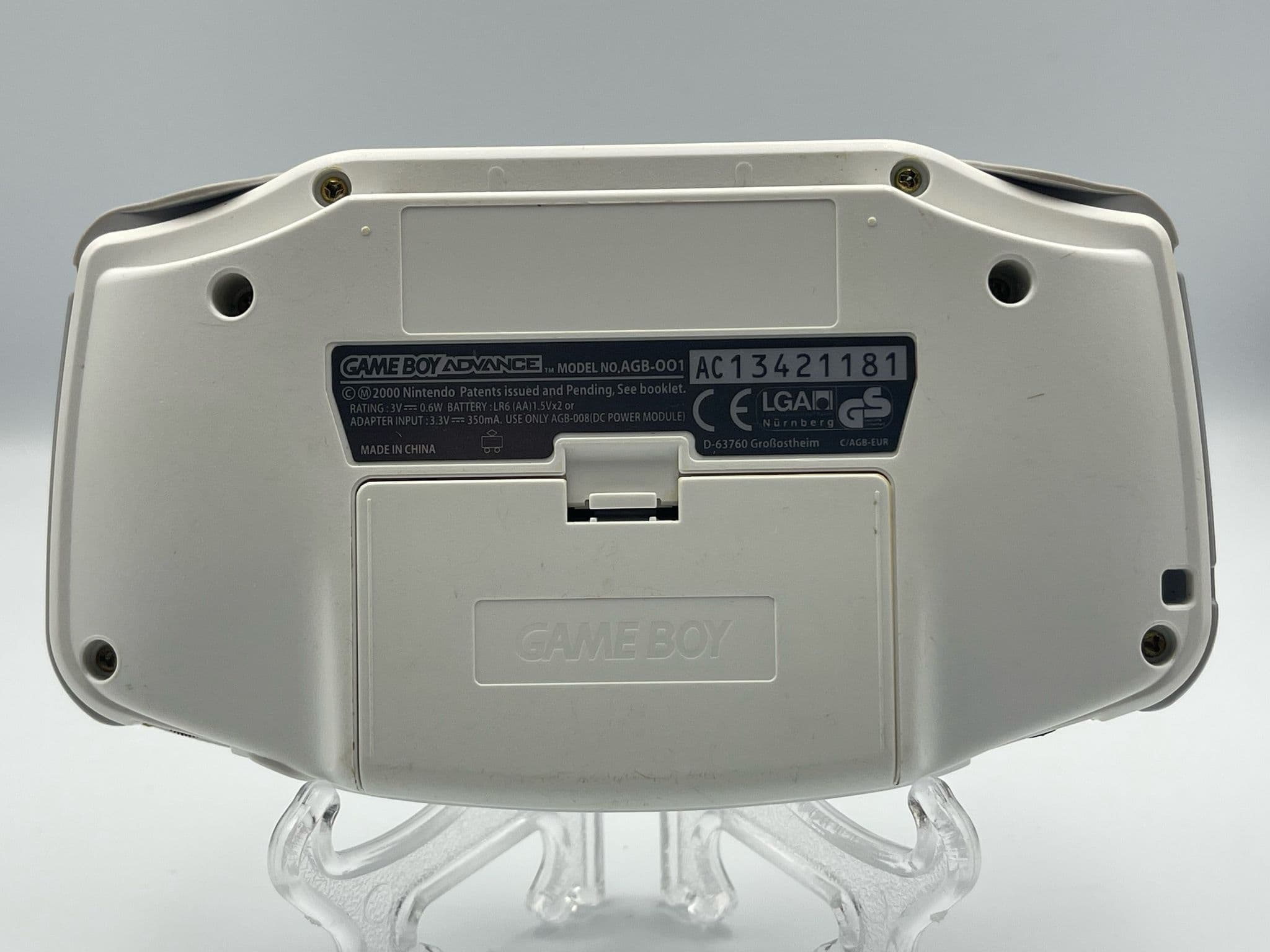 Nintendo White Console GBA Pre-owned 2